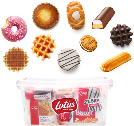 Lotus koekjesmix 812g - 27 koekjes - Ultimate Cookie Mix - Koekendoos ...
