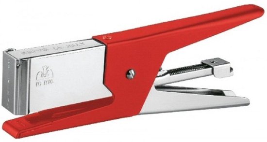 PARVA 2 Hand Nietmachine [ BLAUW ] LET OP: incl. doos met 20.000 ...