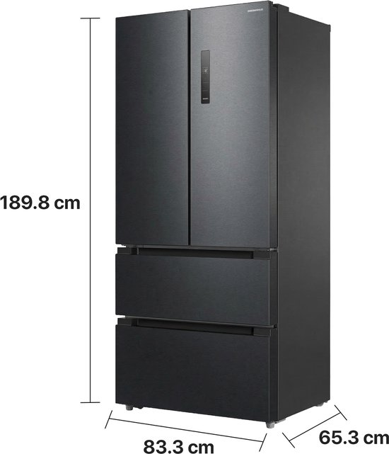 Heinner HCFD-M516INVHDXE++ French Door Amerikaanse Koelkast – 516 L ...