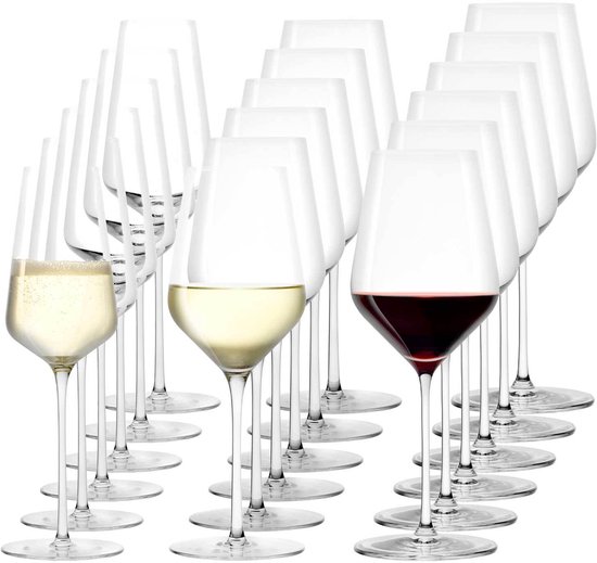 Wein- und Champagnergläser Starlight Set van 18 | bol