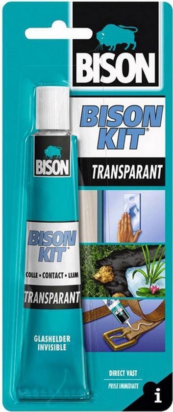 Bison Kit Transparant Contactlijm Tube - 50 ml | bol