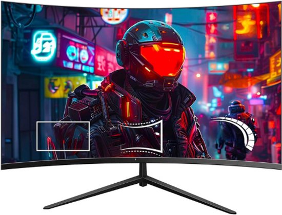 Gamingmonitor Gebogen 32 Inch - Full Hd 1080P - 240Hz - 1800R ...