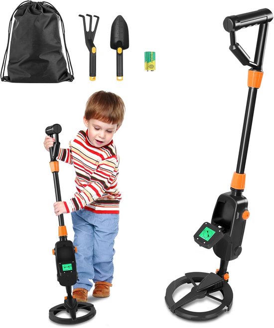 NAIZY Metaaldetector Metaaldetector voor kinderen Set tot 13 cm diep ...
