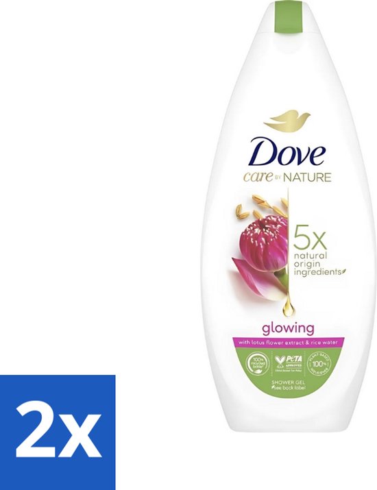 Dove - Douchegel - Care By Nature - Glowing - Verfrissend - 400 ml ...