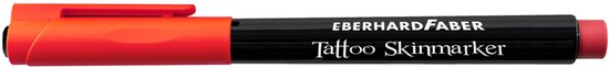 Eberhard Faber Tattoo Skinmarker Hard Brush Red Box met 10 Stuks ...