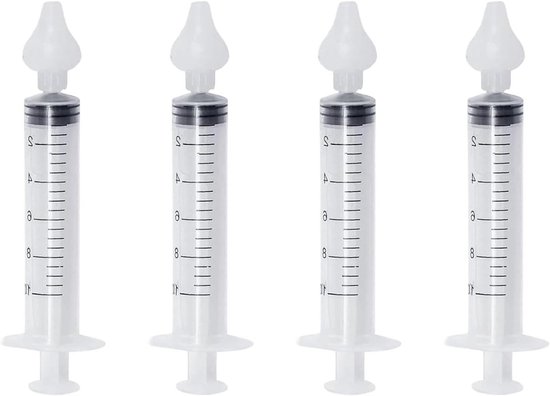Neuszuigers en Neusdouche Set voor Baby's en Kinderen - 4 Stuks | bol
