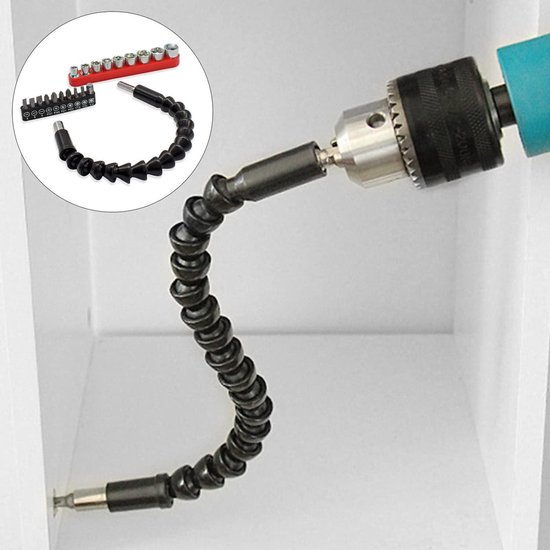 Flexibele as bit verlenging schroevendraaier boorhouder plus ...