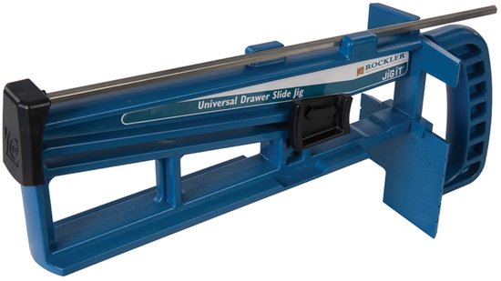 Rockler universele boormal voor ladegeleiders | bol