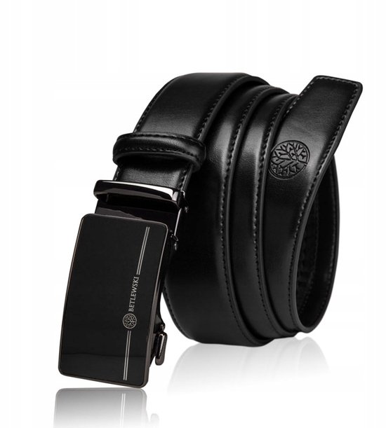C35-LI BLACK 100 ELITE heren leren riem | bol