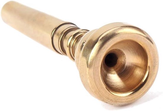 trompetmondstuk 7C van verguld messing, compatibel met beginners en ...