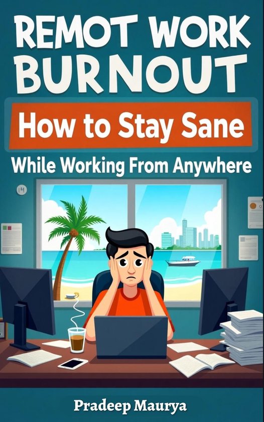 Remote Work Burnout: How to Stay Sane While Working From Anywhere (ebook), Pradip... | bol