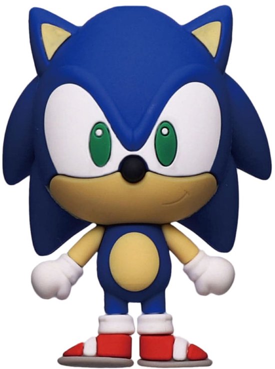 Monogram Int. Sonic - The Hedgehog 3D Magnet Sonic Standing Magnets | bol