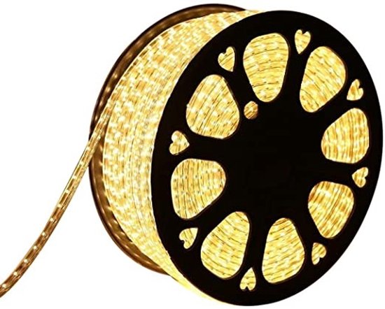 LED Strip Warm wit - 30 meter in een ROL - 220V - 5050 SMD - 60L/M ...