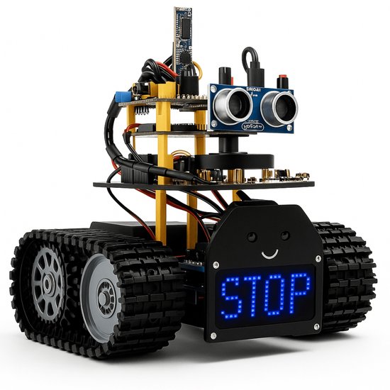 Nince starter kit Mini Tank Robot V2 KS0428 keyestudio - Geschikt voor ...