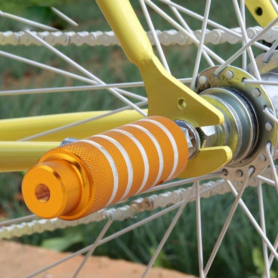 Voetsteun Fiets Metalen Zware Voet Stand Aluminium Anti-slip Achter ...