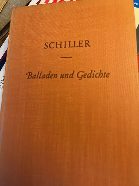 Gedichte und Balladen, Friedrich Schiller | 9783458362128 | Boeken | bol
