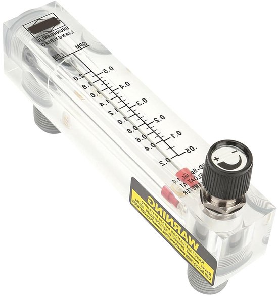 Vloeistofstroommeter - Debietmeter voor water en vloeistof ZG1/4" 01-05 ...