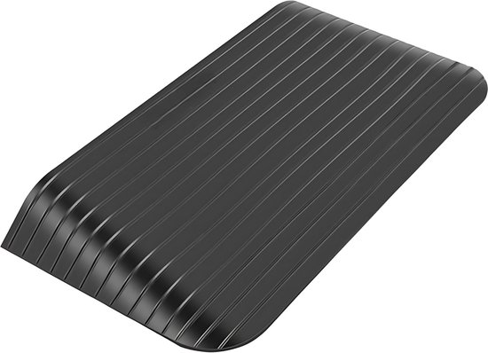 Drempelhulp - 1000kg - Oprijplaat - Drempelplaat - Massief Rubber - Drempelhulpen -... | bol