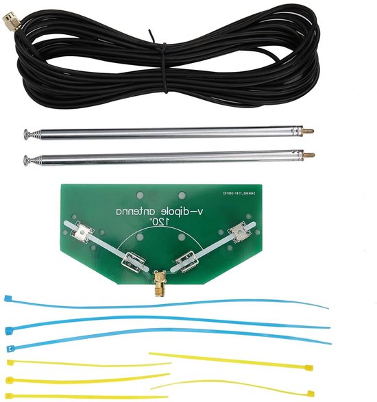 Stereo Antenna V‑Dipole Heat Dissipation High Efficiency Indoor ...