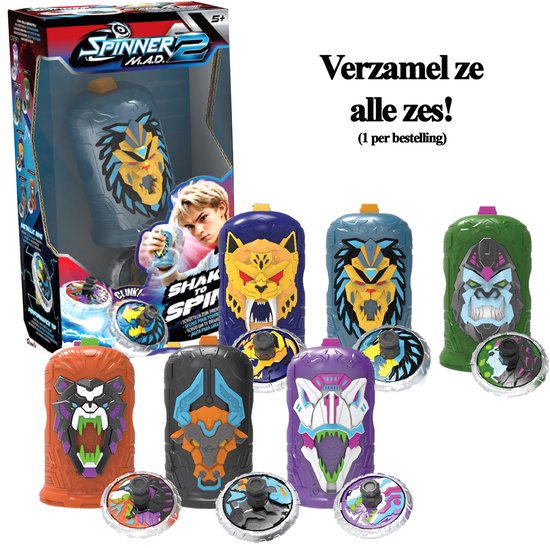 MAD Spinner - 1 Shaker & 1 Spinner | bol