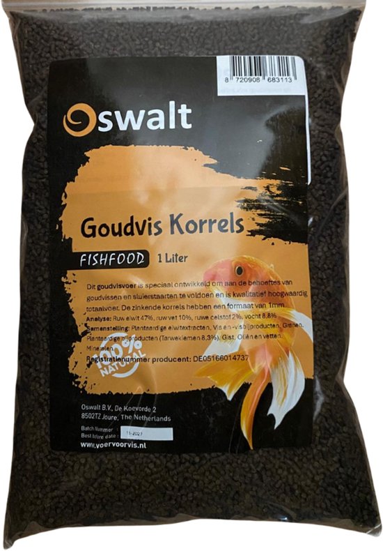 Goudvis voer | Huisdierpedia
