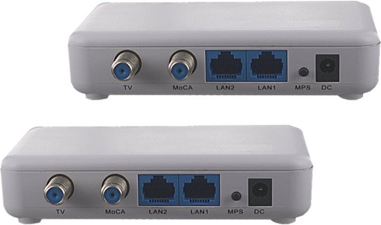 Cable Home MoCA 2.5 adapter - Gigabit internet over coax - 2.5 Gbps | bol