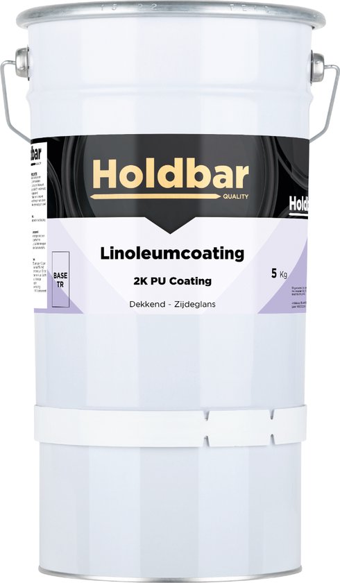 Holdbar Linoleumcoating Antracietgrijs (RAL 7016) 5 Kg - Linoleum Verf ...