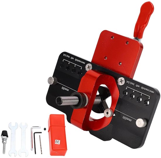 Verborgen Scharniermal - Boormal voor 35 mm Deurscharnieren ...