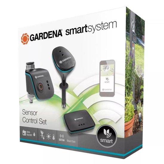 GARDENA Smart Sensor Control set - 6 besproeiingen per dag - 1min tot ...