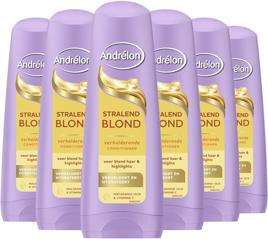 Andrélon Conditioner - Stralend Blond - verrijkt met macadamia-olie ...