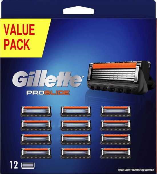 Gillette Scheermesjes Proglide - 12 stuks | bol