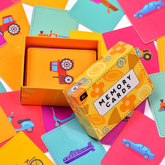 Littlemonky Memory Spelletjes voor Kinderen vanaf 3 Jaar – 24 Kaarten ...