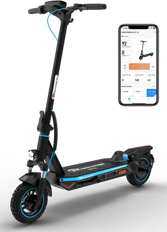 EVERCROSS A1 Elektrische step voor Volwassenen | Electric scooter ...