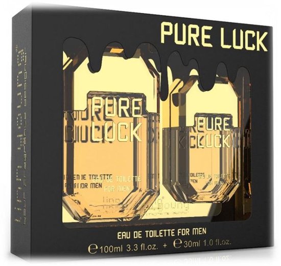 Linn Young Pure Luck Men Giftset Eau de parfum 100ml + 30ml | bol