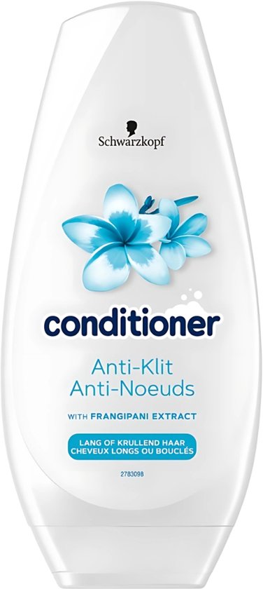 Schwarzkopf - Conditioner - Anti-Klit - Lang of Krullend haar - 250ml ...