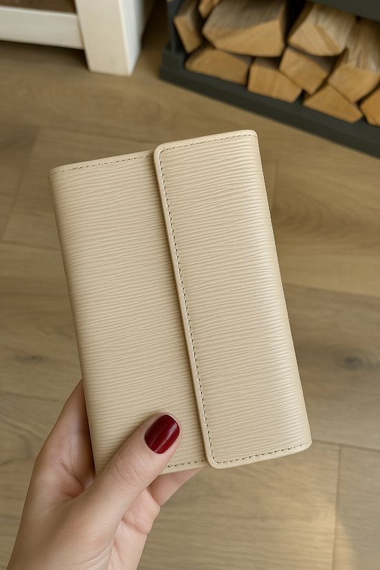 luxe a6 binder - beige/zand | bol