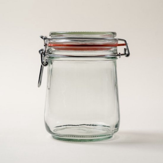 12x weckpotten glas 800ml met beugelsluiting - weckpotjes ...