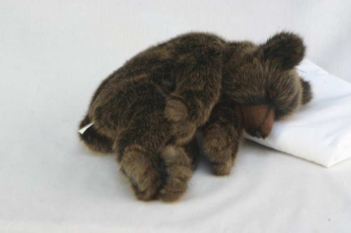 Slapende bruine Beer 40 cm, Hansa | bol.com