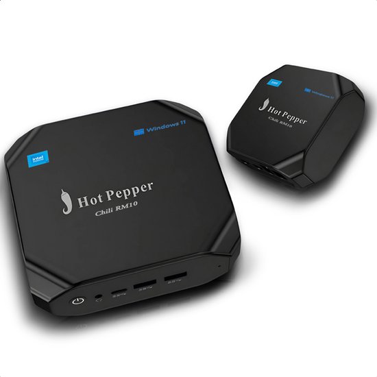 Hot Pepper Chili RM10 Mini PC - Windows 11 - Meerdere 4K Display - 8 GB ...