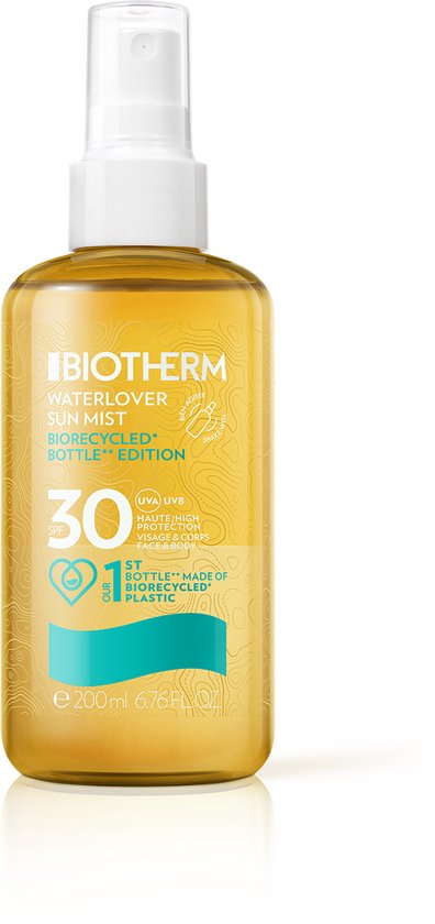 Biotherm Waterlover Sun Mist SPF 30 - Ultra hydraterende textuur ...