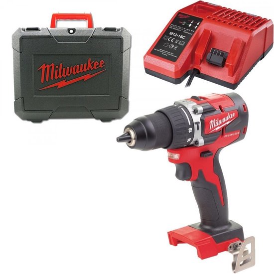 Milwaukee M18 18V Accu Boor / Schroefmachine in koffer met acculader ...