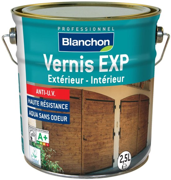 Blanchon Vernis EXP – Chêne Clair Satiné – 2,5L – Houtbescherming Binnen & Buiten | bol
