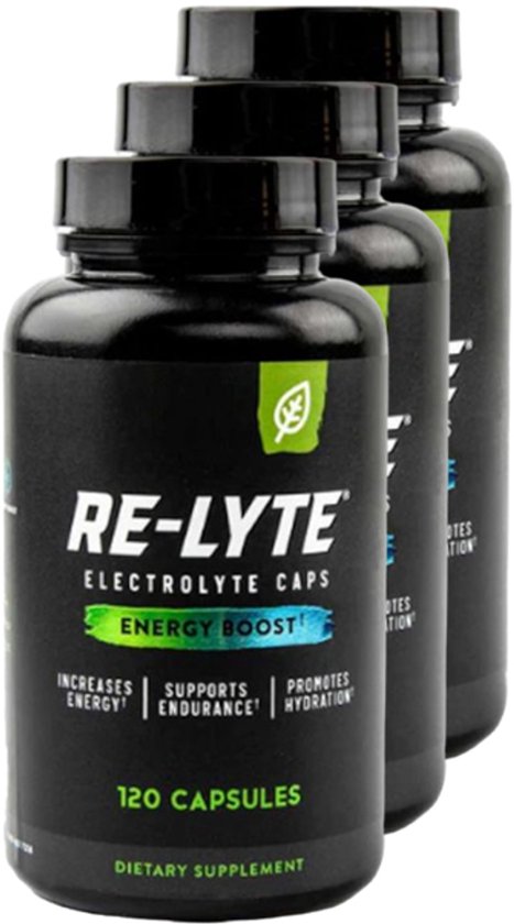 Re-Lyte | Electrolyte Caps | Energy Boost | 120 Capsules | 3 stuks | 3 ...