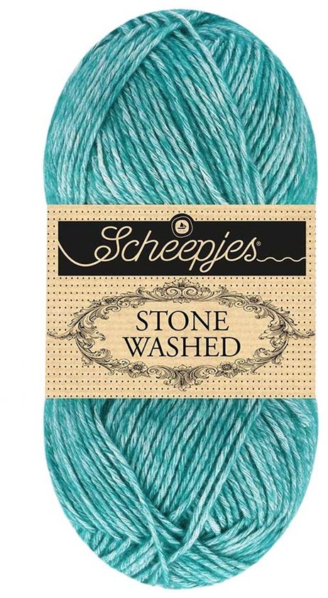 Scheepjes Stone Washed - 849 Bright Actinolite | bol
