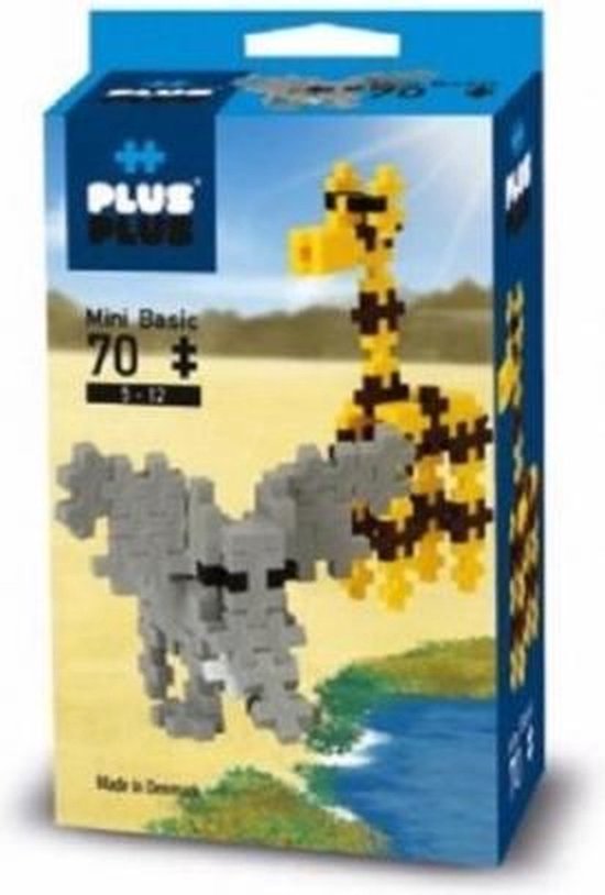Plus-Plus Mini Basic - Safari - 70 stuks | bol