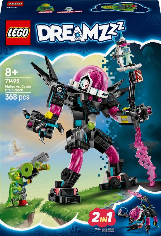 LEGO® DREAMZzz™ Mateo vs. Cyberbreinmecha Speelset - 71495 | bol