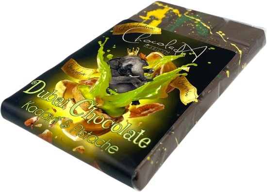 De vernieuwde Dubai-reep klein; De allerbeste Dubai chocolade ooit in ...