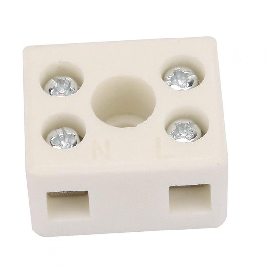 Keramisch aansluitblok 5 stuks hoge kwaliteit draadconnector 2 positie ...
