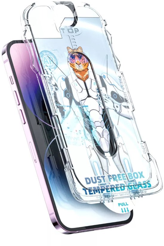 Premium Screenprotector - Magic Glass Box - Installatie met tool ...
