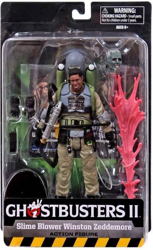 DIAMOND SELECT TOYS Ghostbusters 2 Select Series 7 Slime Blower Winston ...